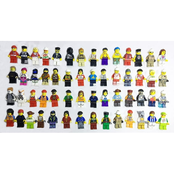 Pack de 10 figuras de Lego auténticas aleatorias (9443) | Walmart en línea