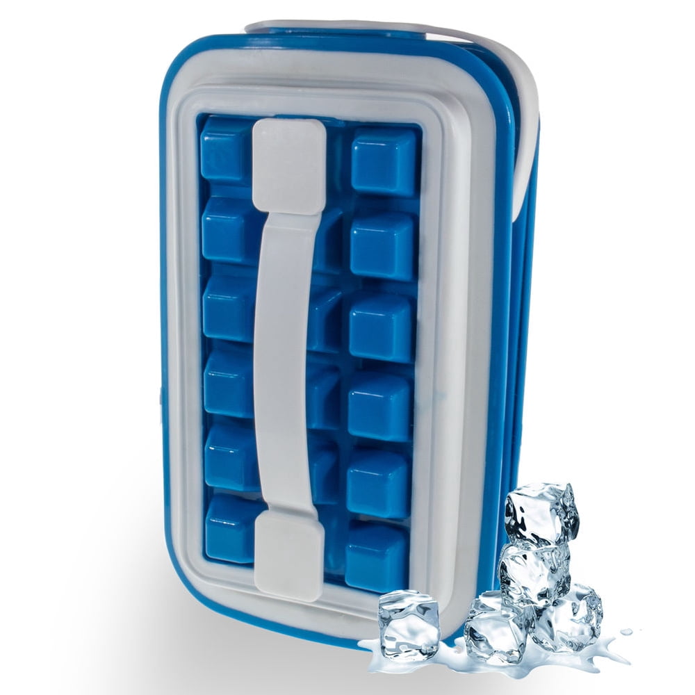 32 Ice Cube Silicone Making Tray - Icebreaker Pop - Spill Proof ... 32 Ice Cube Silicone Making Tray - Icebreaker Pop - Spill Proof ...