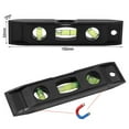 15cm Magnetic Gradienter 3 Bubble Level Flexible Measuring Tool For ...
