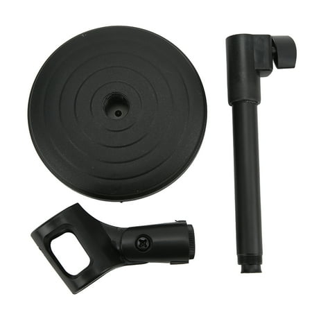 Adjustable Angle Microphone Mount Holder, Tripod Folding Mic Stand ...