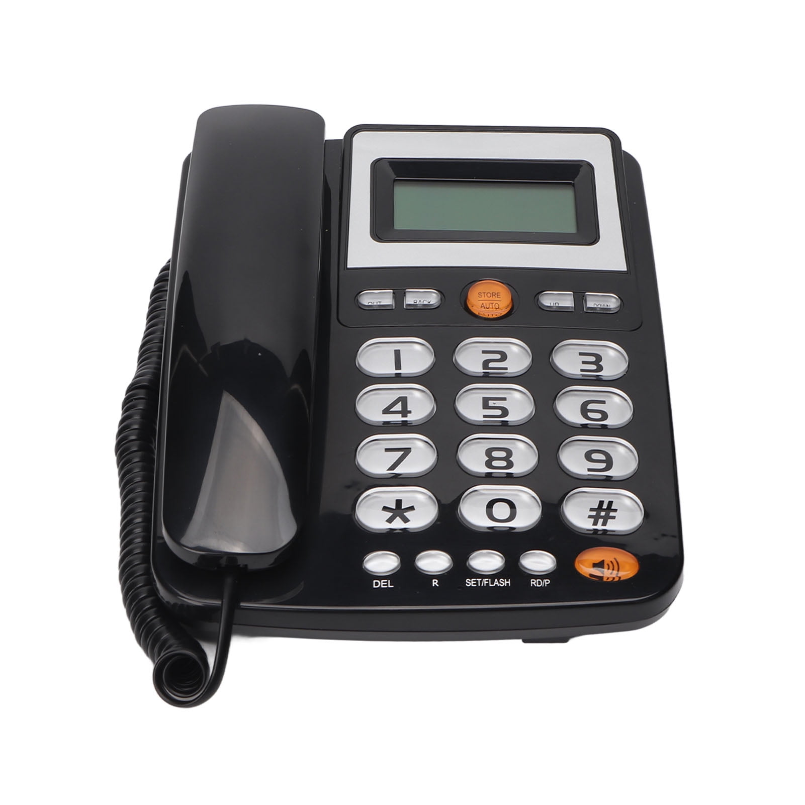Corded Landline Telephone, 5 Levels Adjustable Brightness Landline ...