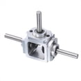 Gear-Box 90 Degree Right Angle Bevel- 1:1 Reversing Double Output Shaft ...