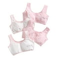 Ytdscs Students Training Bras, Girls Cotton Sports Tanks Underwear Kids ...