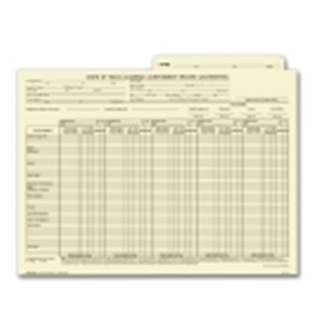 School Specialty 9.12 x 11.75 in. Texas Cumulative Record Folder, Pack ...