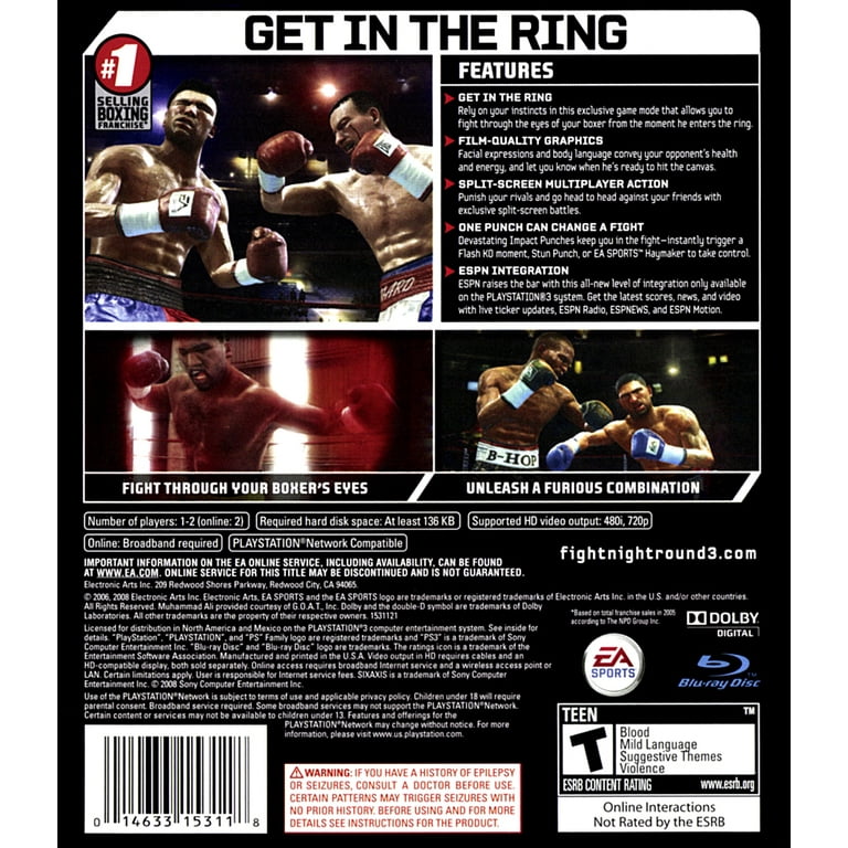 Fight Night Round 3 Cover