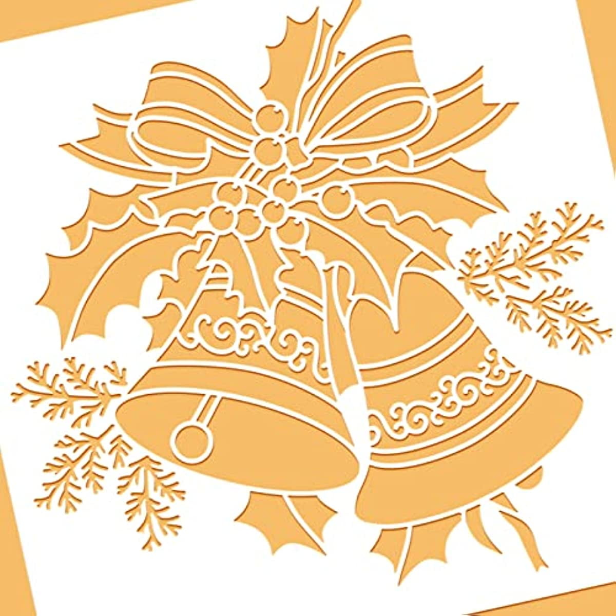 Christmas Bell Stencil