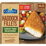 Gorton's Crunchy Breaded Haddock Fish Fillets, 4 count
