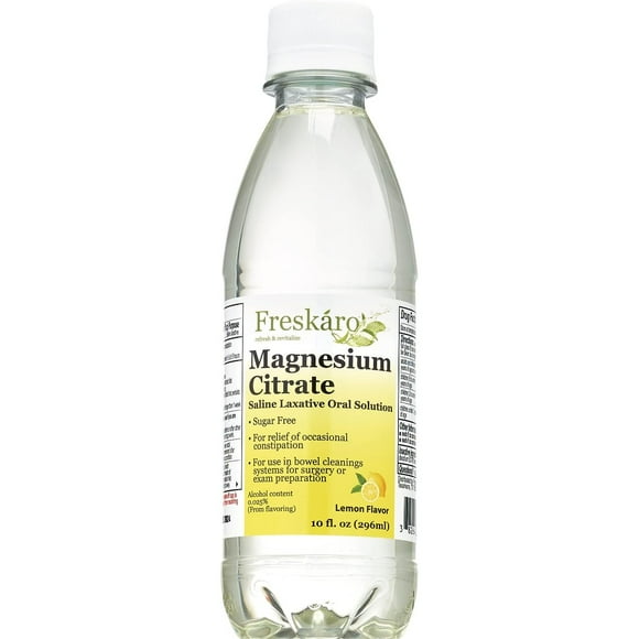 Magnesium Citrate Liquid 10 Oz