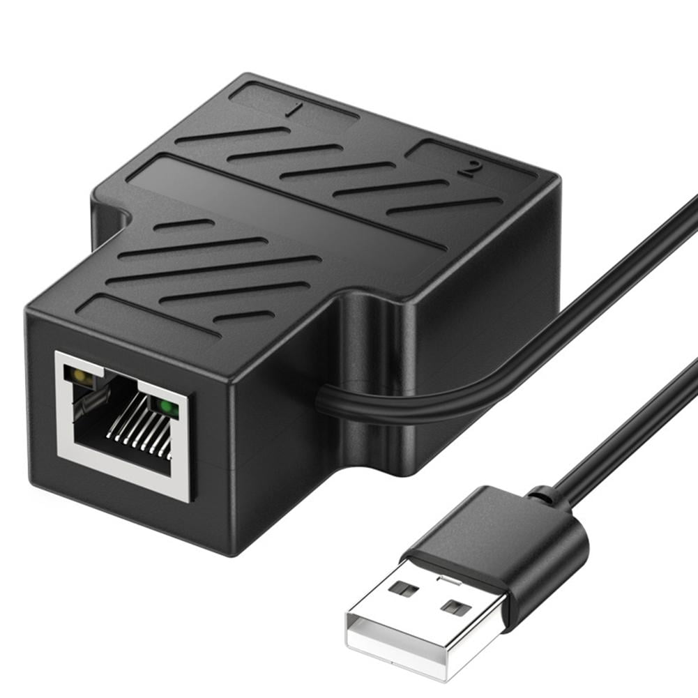 Adaptador Ethernet Extensor de Red 10/100Mbps para Cable Ethernet ...