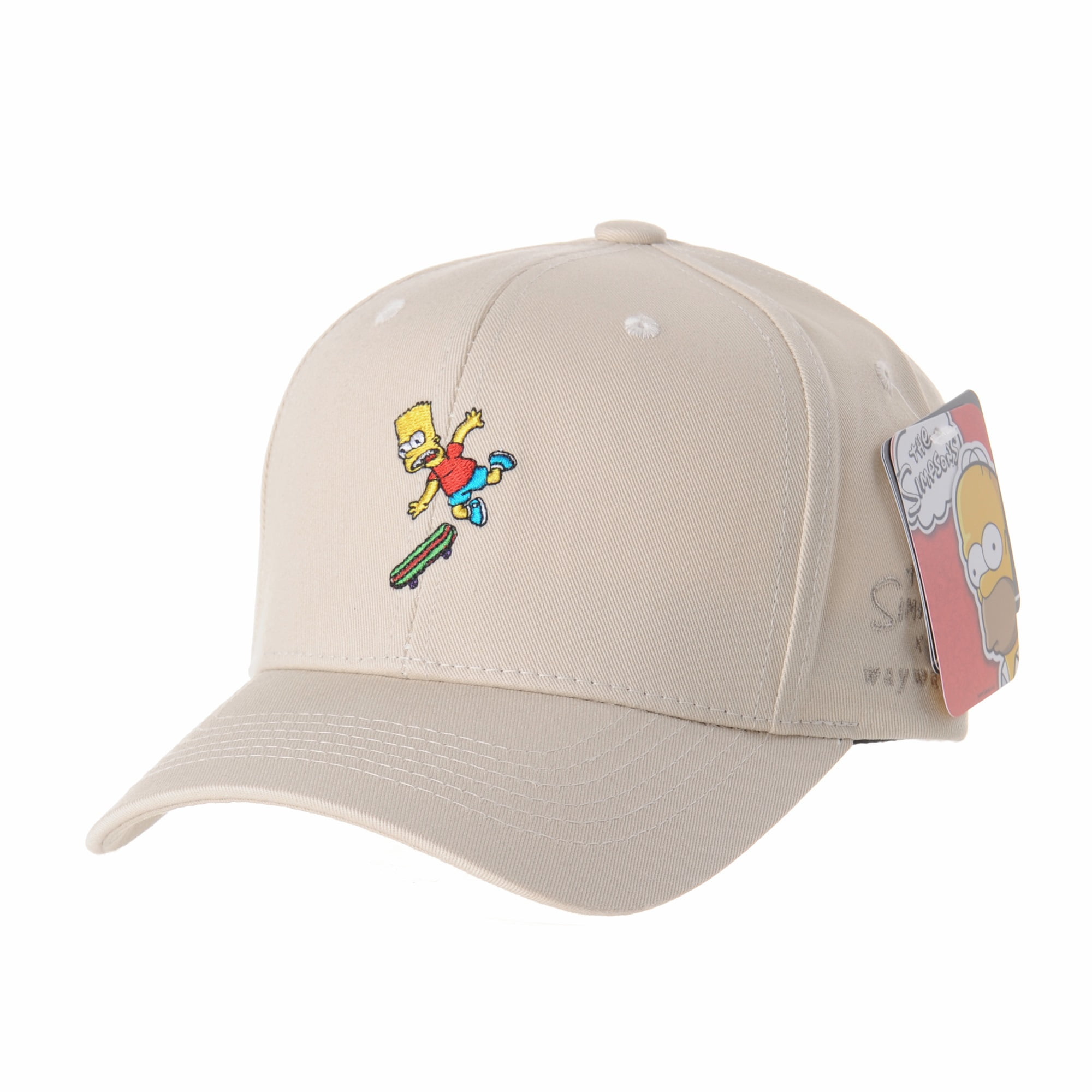 WITHMOONS The Simpsons Ball Cap Bart Skateboard Matt Groening HL1582 ...