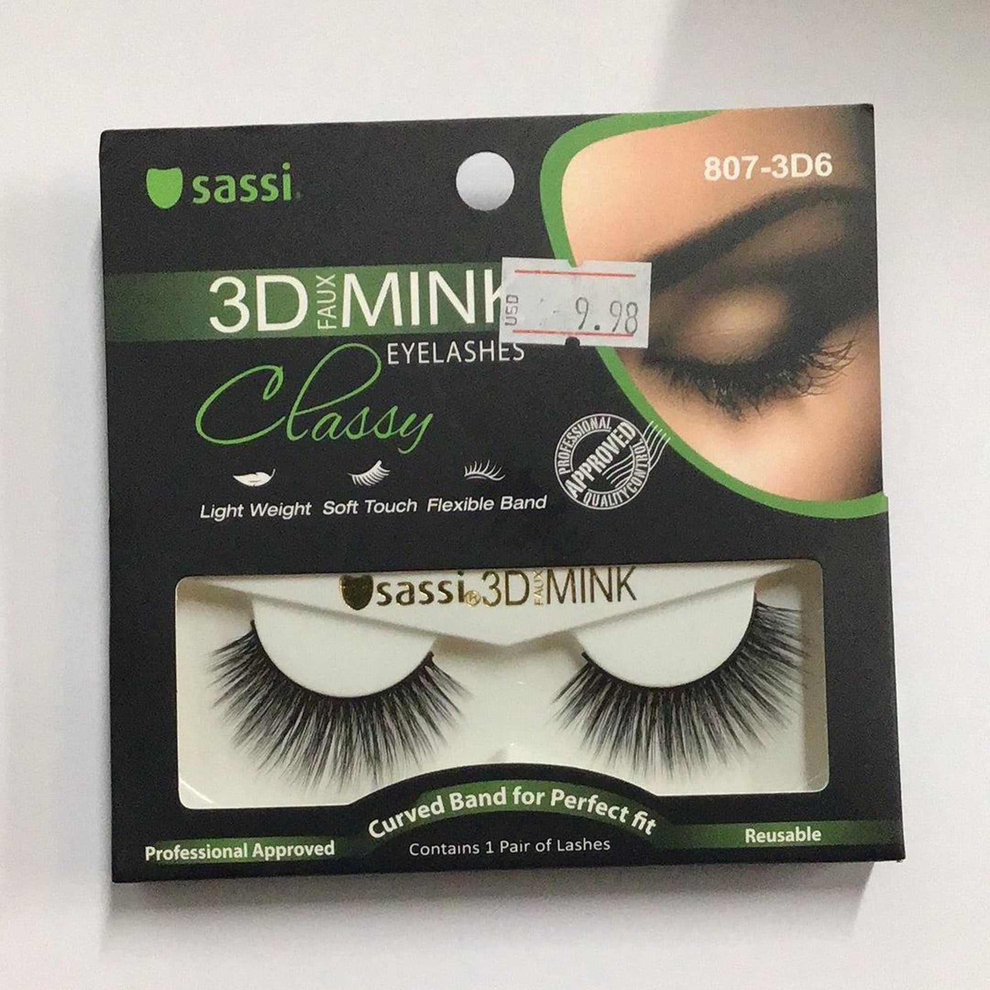 Sassi 3D Faux Mink Classy Lashes - Walmart.com