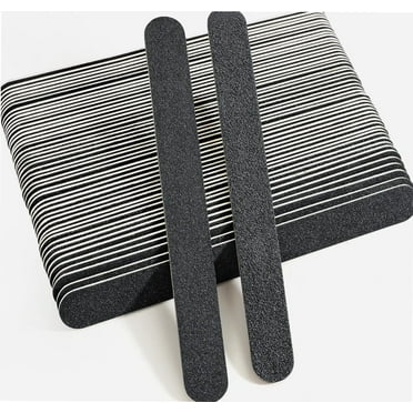 Maryton 12Pcs Double Sided Nail Files, 100/180 Grits, Acrylic Nails ...