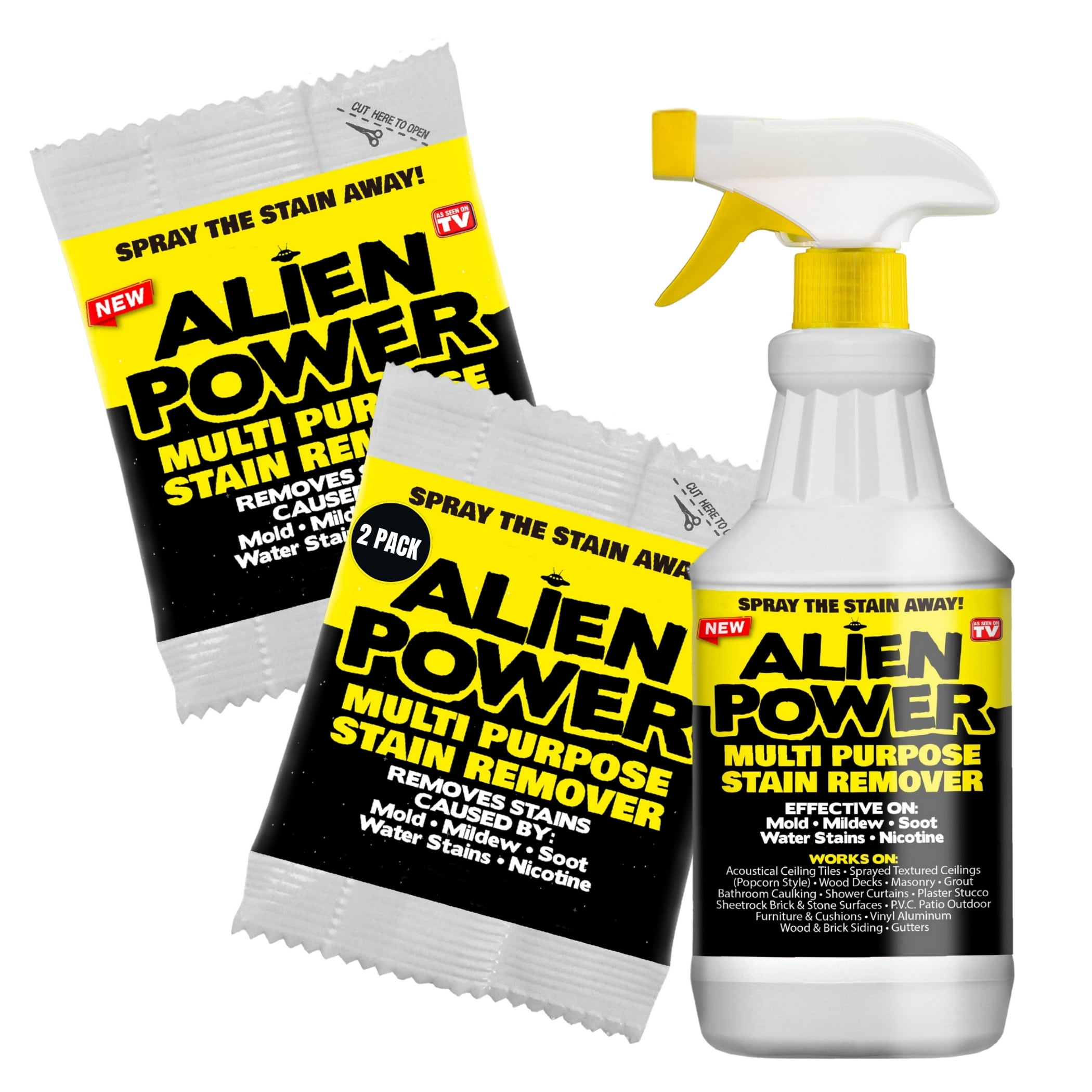 Alien Power Multi Purpose 2 Pack Concentrate Spray System Mold Mildew ...