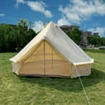 Outdoor Waterproof Oxford Cloth Family Camping Bell Tent Luxury ...