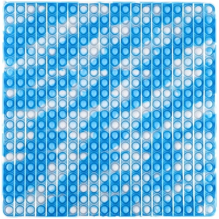 Jumbo Huge Pop it 400 Bubbles Biggest Fidget Toy，15.7 Inch Giant Push ...
