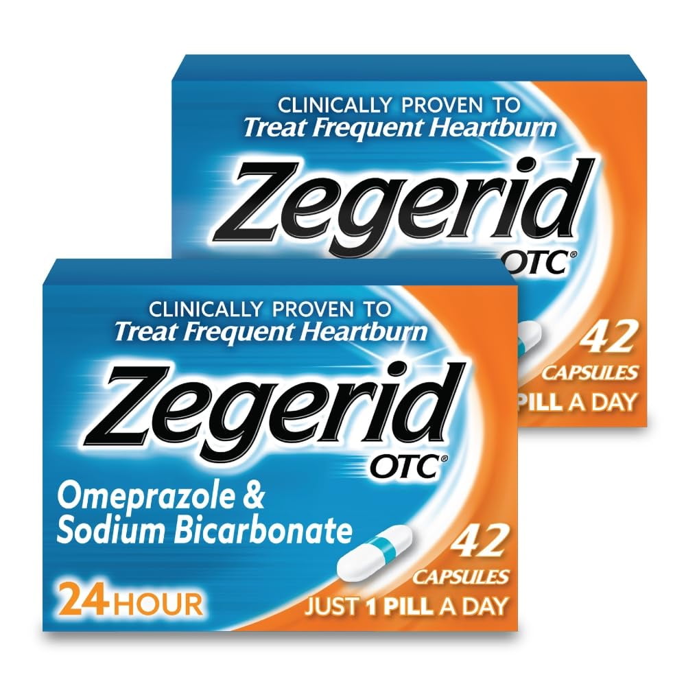 Medicamento para la acidez estomacal Zegerid OTC Omeprazol y ...