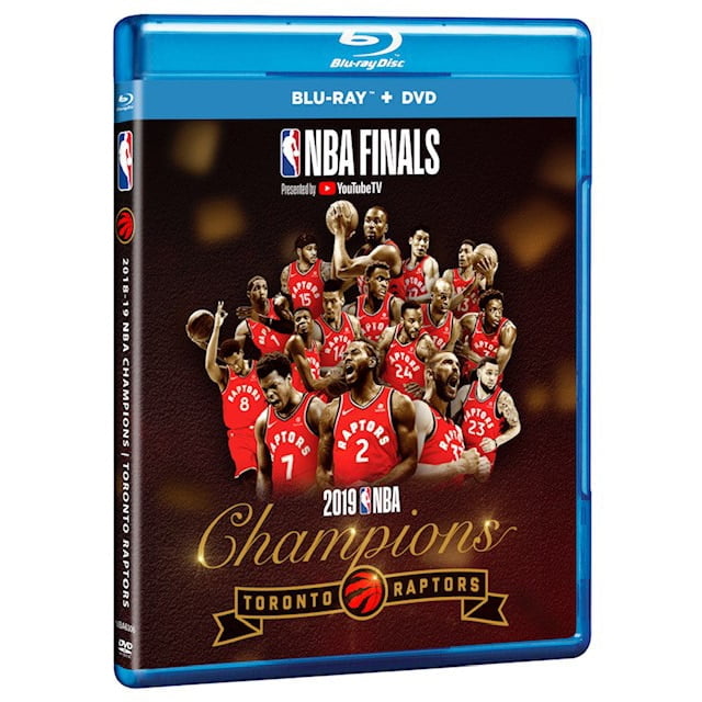 Toronto Raptors 2019 NBA Finals Champions DVD & Blu-ray Combo - Walmart ...