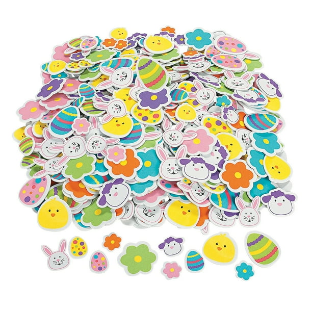 Fabulous Foam Easter Shapes, Craft Supplies, Regular, Foam Shapes ...