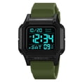 Digital Multifunction Electronic Watch Waterproof • LED ...