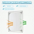 2Pcs 92mm Fan Filter Grills Aluminum Frame Mesh with Accessories ...