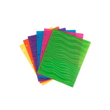 JAM Paper Plastic Portfolio with Two Button Snap Closure, 9 1/2" x 12 1 ...