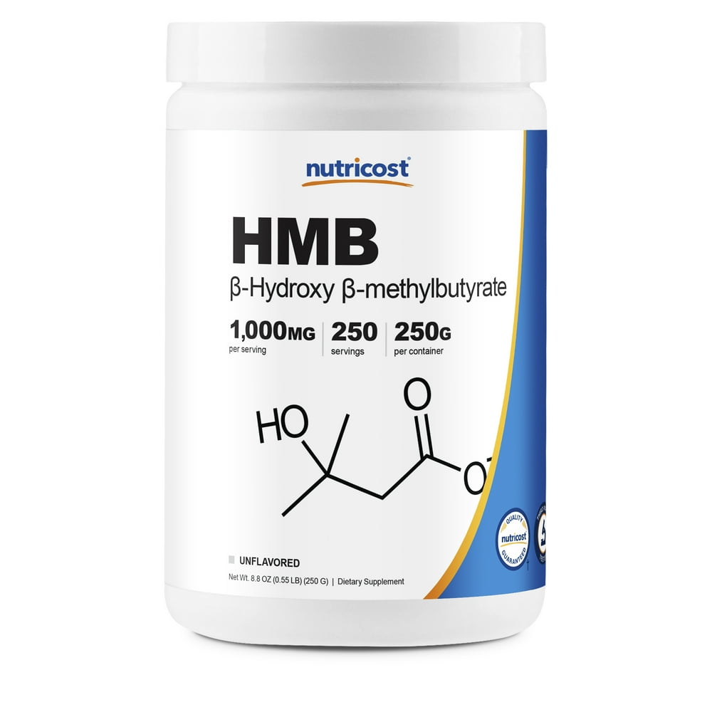 Nutricost HMB Powder (Beta-Hydroxy Beta-Methylbutyric) 250 Grams ...