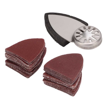 Octpeak 51Pcs Oscillating Sandingpaper Sanding Disc Kit Sandpaper Set ...