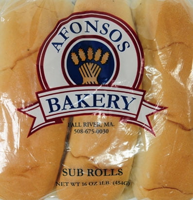 Portuguese Bread Alfonsos Bakery Sub Rolls - Walmart.com