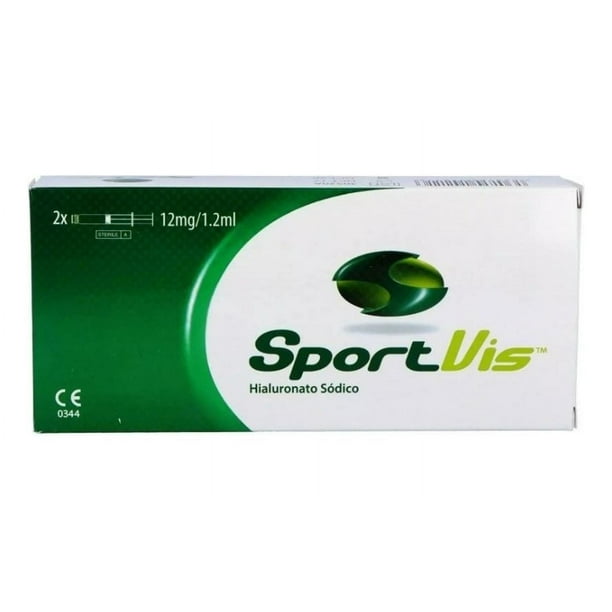 Sportvis 12mg/1.2ml Caja 2 Jeringas Prellenadas | Bodega Aurrera en línea