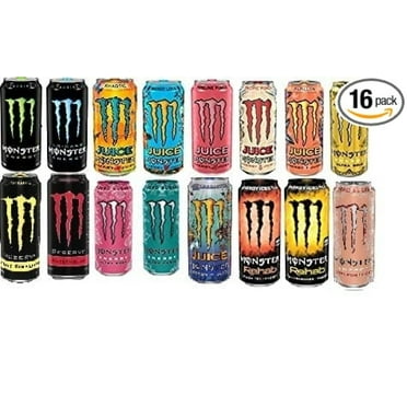Monster Energy Juice Rio Punch, Energy + Juice, Energy Drink, 16 Ounce ...