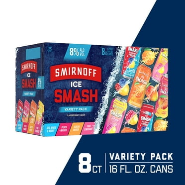 Smirnoff Ice Headliner Variety Pack, 12 fl oz, 12 Pack Cans, 4.5% ABV ...
