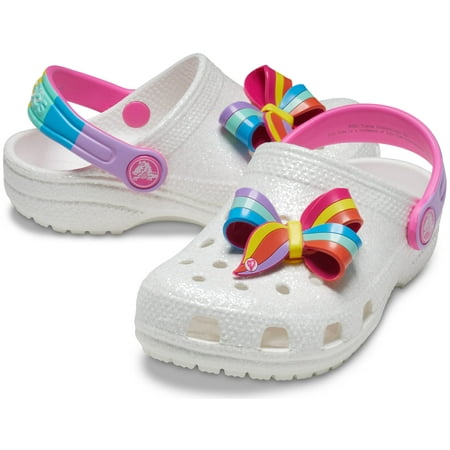 Crocs Kids' JoJo Siwa Clog , White/Rainbow, 7 Toddler | Walmart Canada