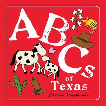 My First Alphabet Book: ABC Texas (Board book) - Walmart.com