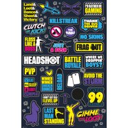 Video Game Rules Poster Print (22 x 34) - Walmart.com