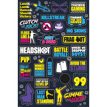 Video Game Rules Poster Print (22 x 34) - Walmart.com