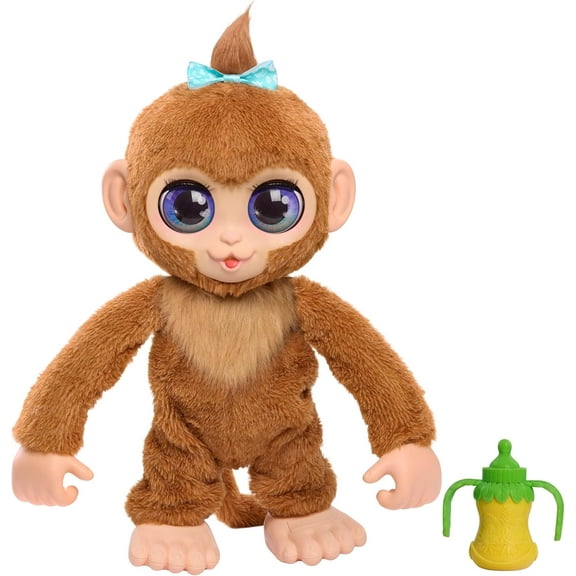 Brown Voice Activated Monkey Rolling Toy With 360 Degree Flip Music And ...