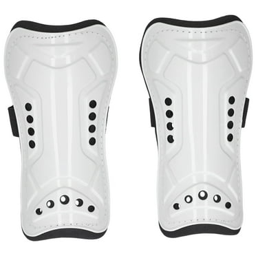 Wilson Adult Shin Guard for Soccer and Baseball - Black and Red with ...