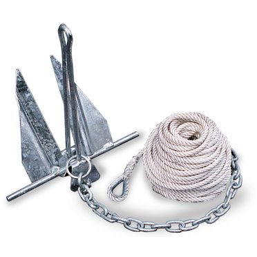 Panther King Pin Shallow Water Anchor System, 2-Piece Anchor Pole ...