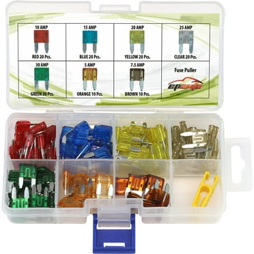 Mini Auto Fuse Assortment, 120-Piece - Walmart.com