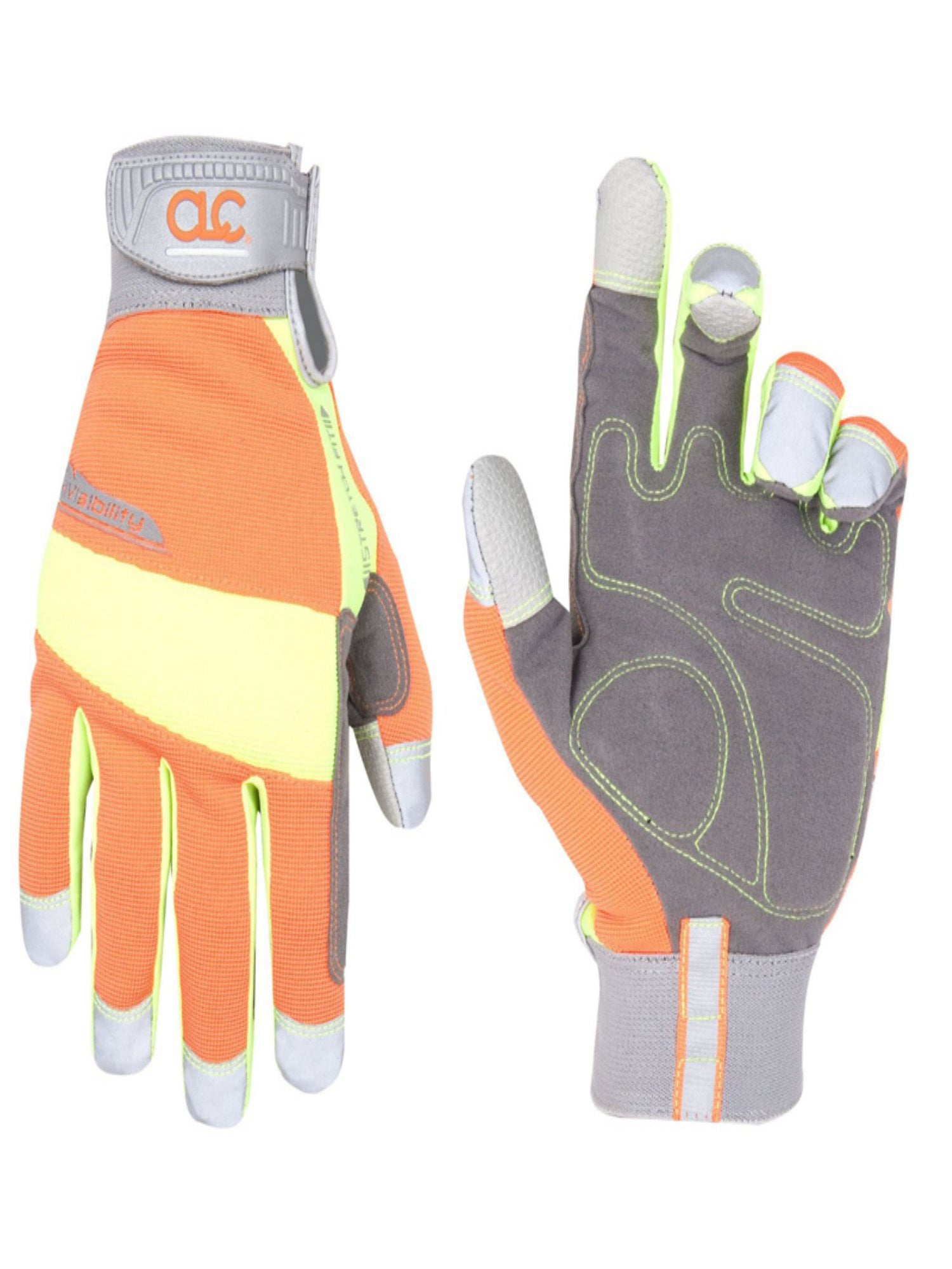 CLC Work Gear 128L Large Flex Grip HiVisibility Gloves - Walmart.com
