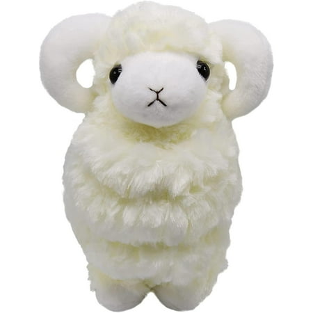 Cuddly Sheep Stuffed Animal Adorable Fluffy Plush Sheep Toy Super Soft ...