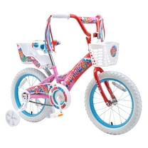 "Titan 16"" Flower Princess Girls BMX Bike with Training Wheels ...