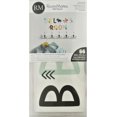 Tribal Alphabet Peel and Stick Wall Decals - Walmart.com