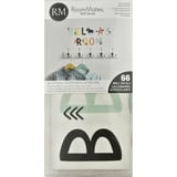 Tribal Alphabet Peel and Stick Wall Decals - Walmart.com
