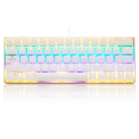 Keyboard Mechanical Gaming Backlit Wireless Typeing Ultra Laptop Mini ...