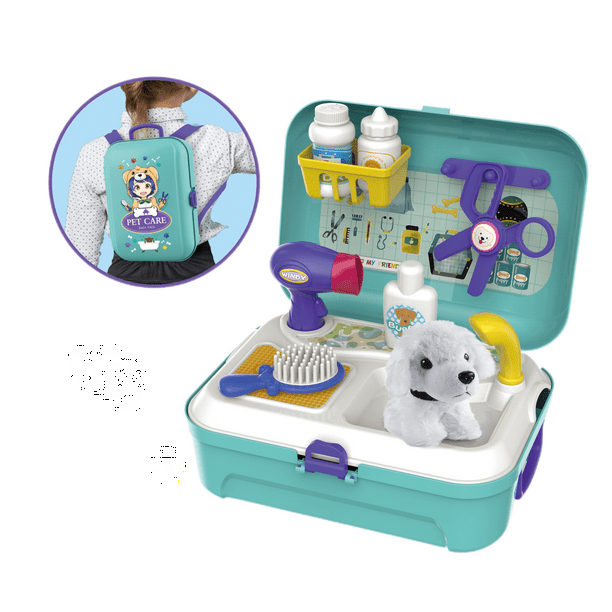 Pet Care Toy Set Kids Doctor Set, 16 Pieces Doctor Pretend Play ...