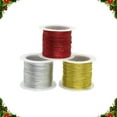 NUOLUX Cord Metallic String Gift Craft Elastic Thread Jewelry Tinsel ...