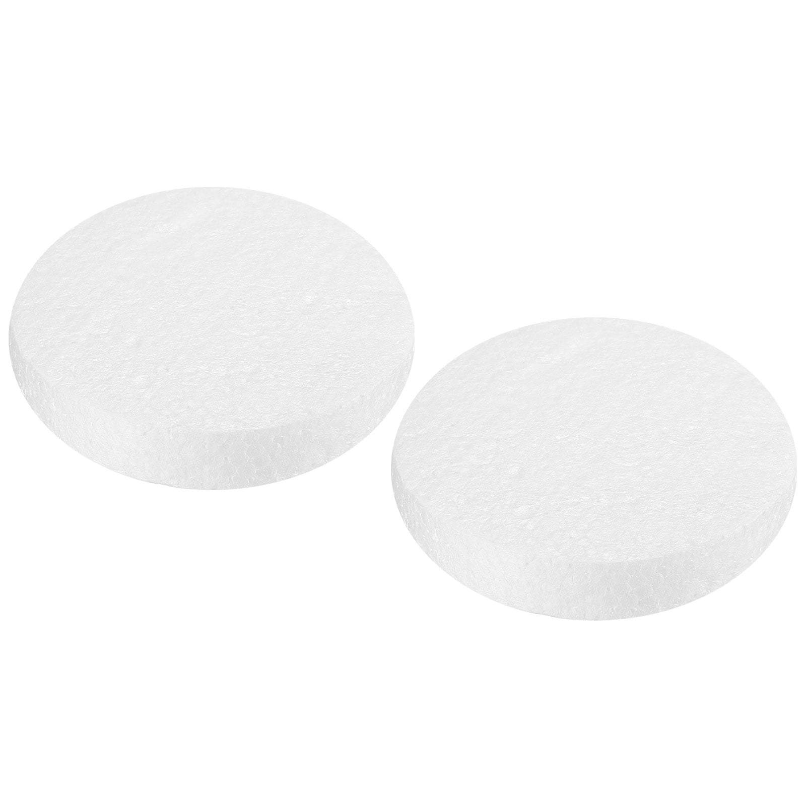 Uxcell Foam Circles for Crafts 3.94 x 0.79 Inch Polystyrene Round Foam ...