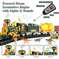 AOKESI Dinosaur Train Set Remote Control Electric Train Toys with ...