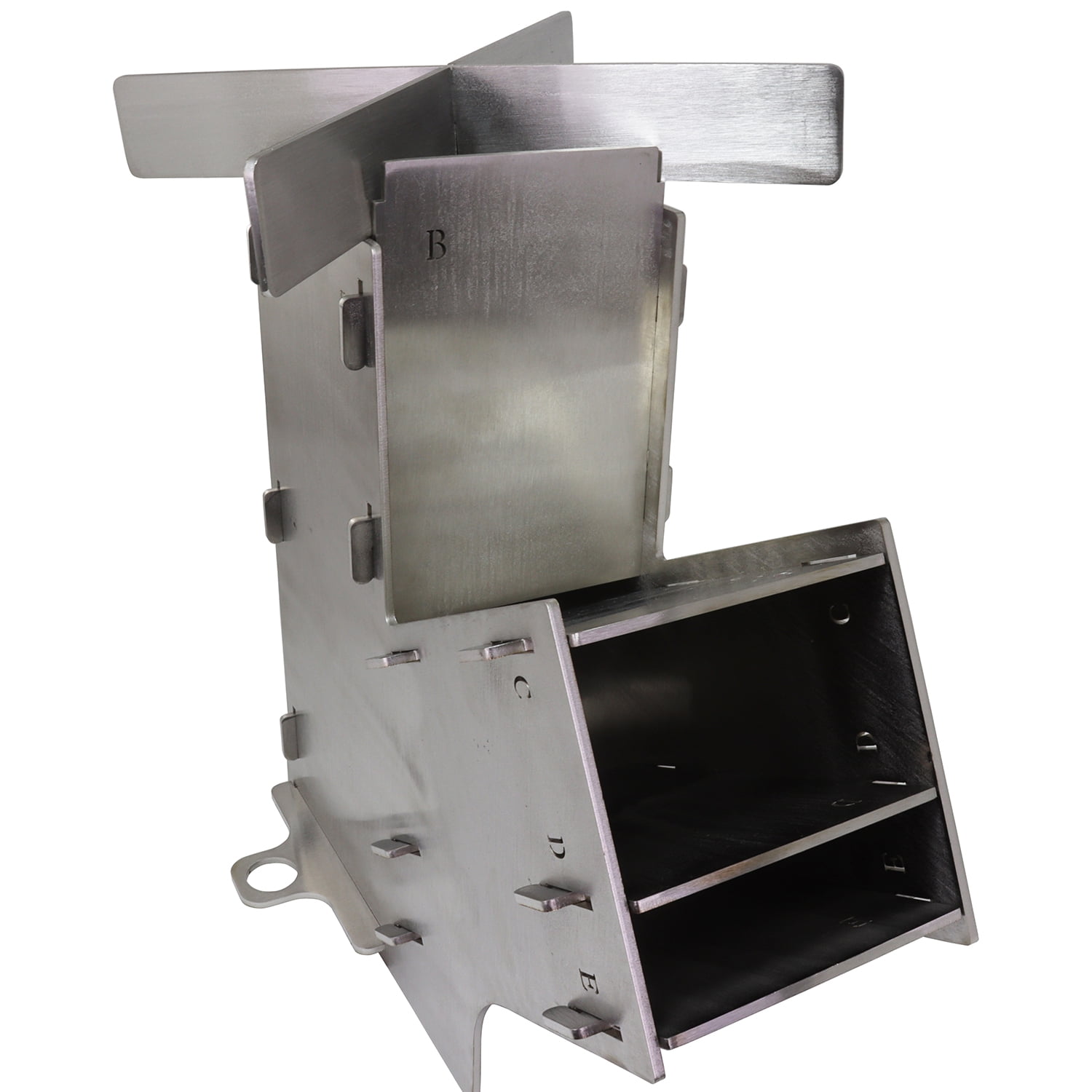 Marsh Kettles Camping Survivalist Prepper Flat Pack Stainless Steel ...